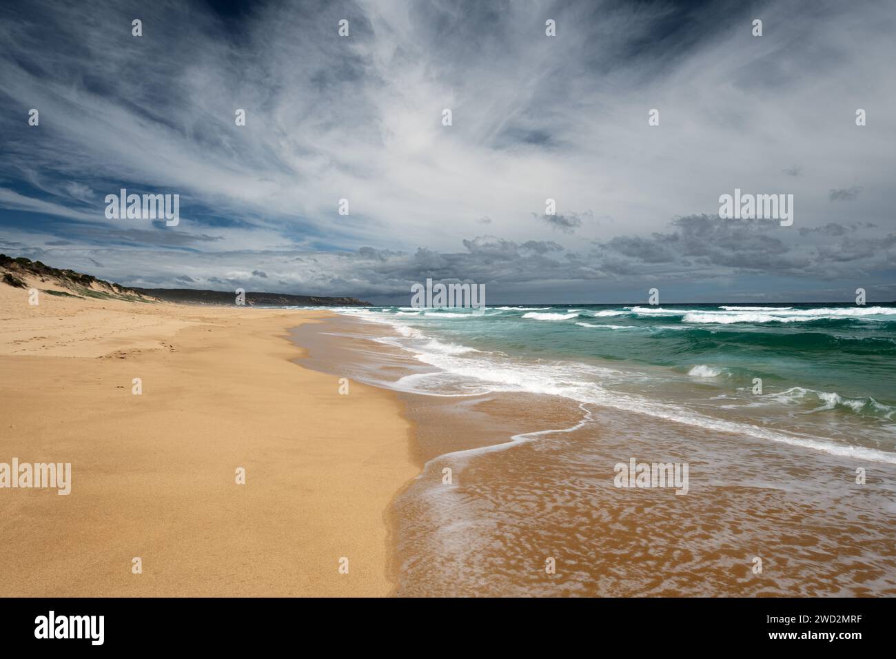 Gunnamatta Beach on Mornington Peninsula is known for good surfing ...