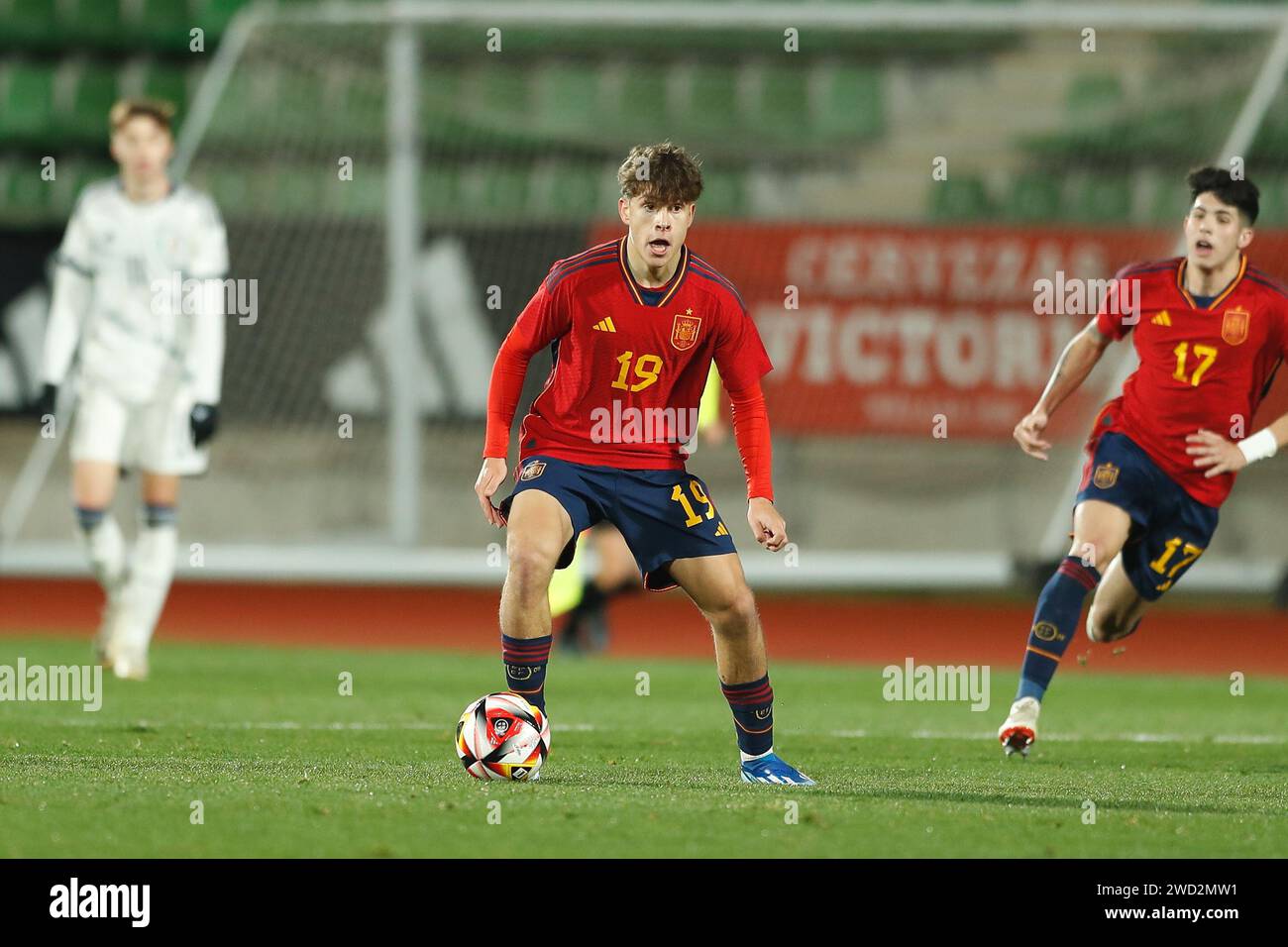Las Rozas de Madrid, Spain. 17th Jan, 2024. Alejandro "Jano" Monserrate ...