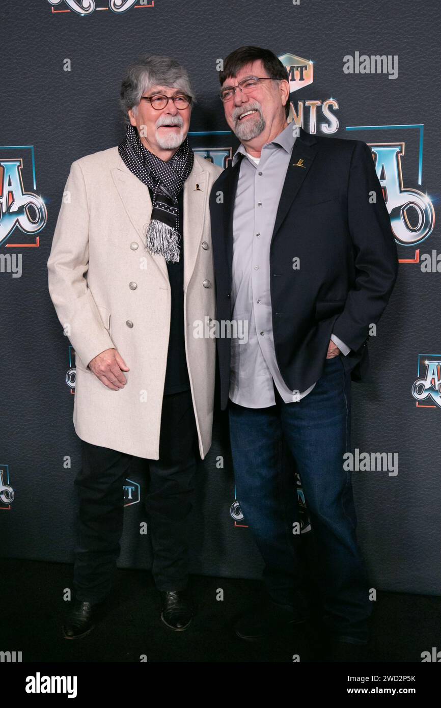 Nashville, USA. 17th Jan, 2024. Randy Owen and Teddy Gentry of country ...