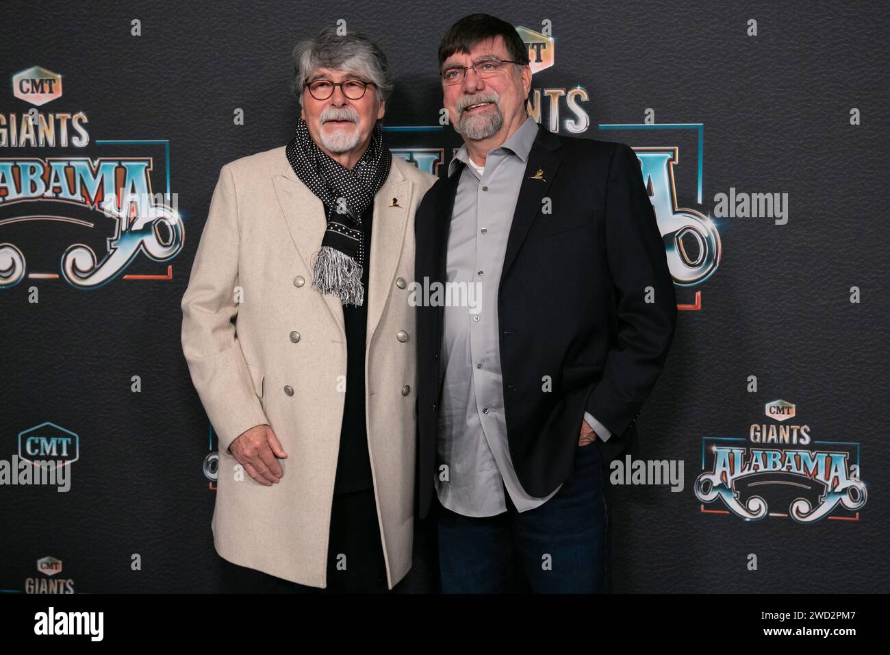 Nashville, USA. 17th Jan, 2024. Randy Owen and Teddy Gentry of country ...