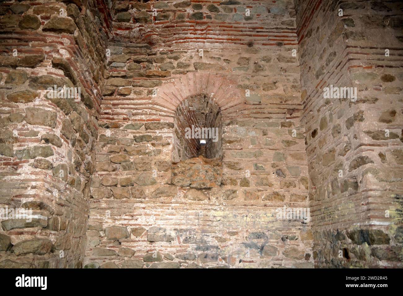 Fortress Ruins of Yoros Castle, Yoros Kalesi, or Genoese Castle, an ...