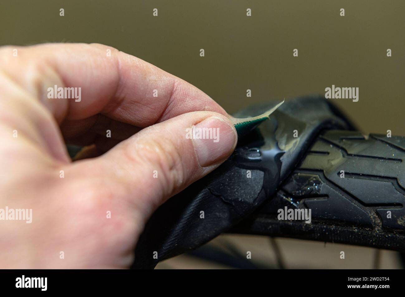 Cycle tube patch hi-res stock photography and images - Alamy