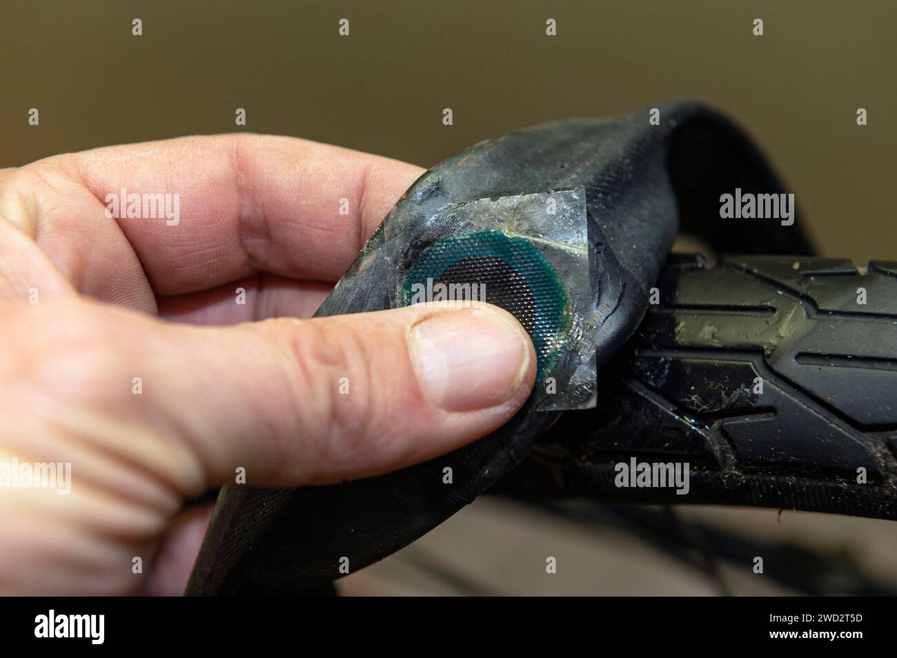 Cycle tube patch hi-res stock photography and images - Alamy