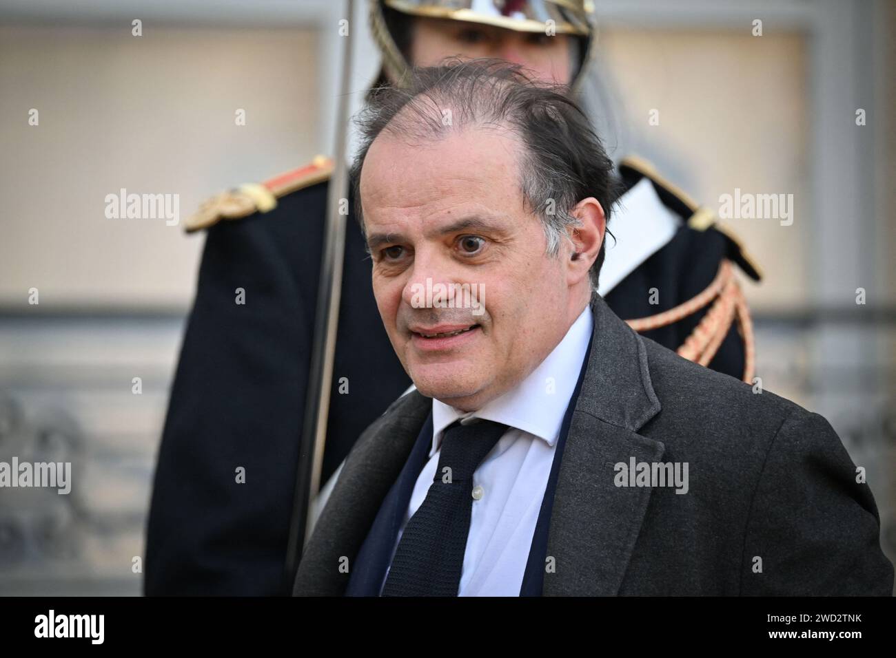 Paris, France. 18th Jan, 2024. Emmanuel Moulin, Gabriel Attal's new ...