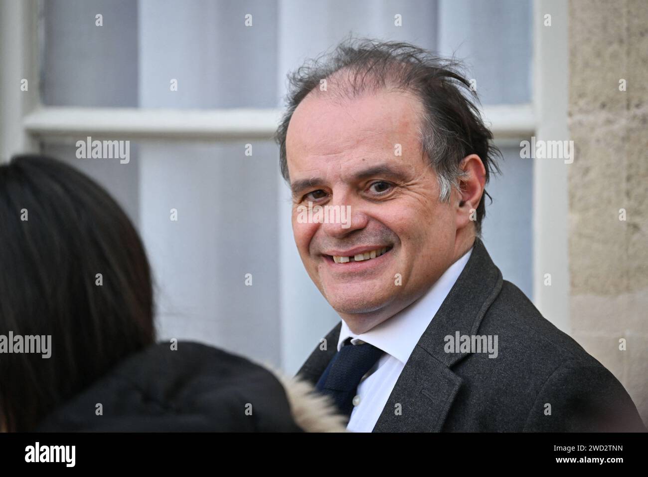 Paris, France. 18th Jan, 2024. Emmanuel Moulin, Gabriel Attal's new ...
