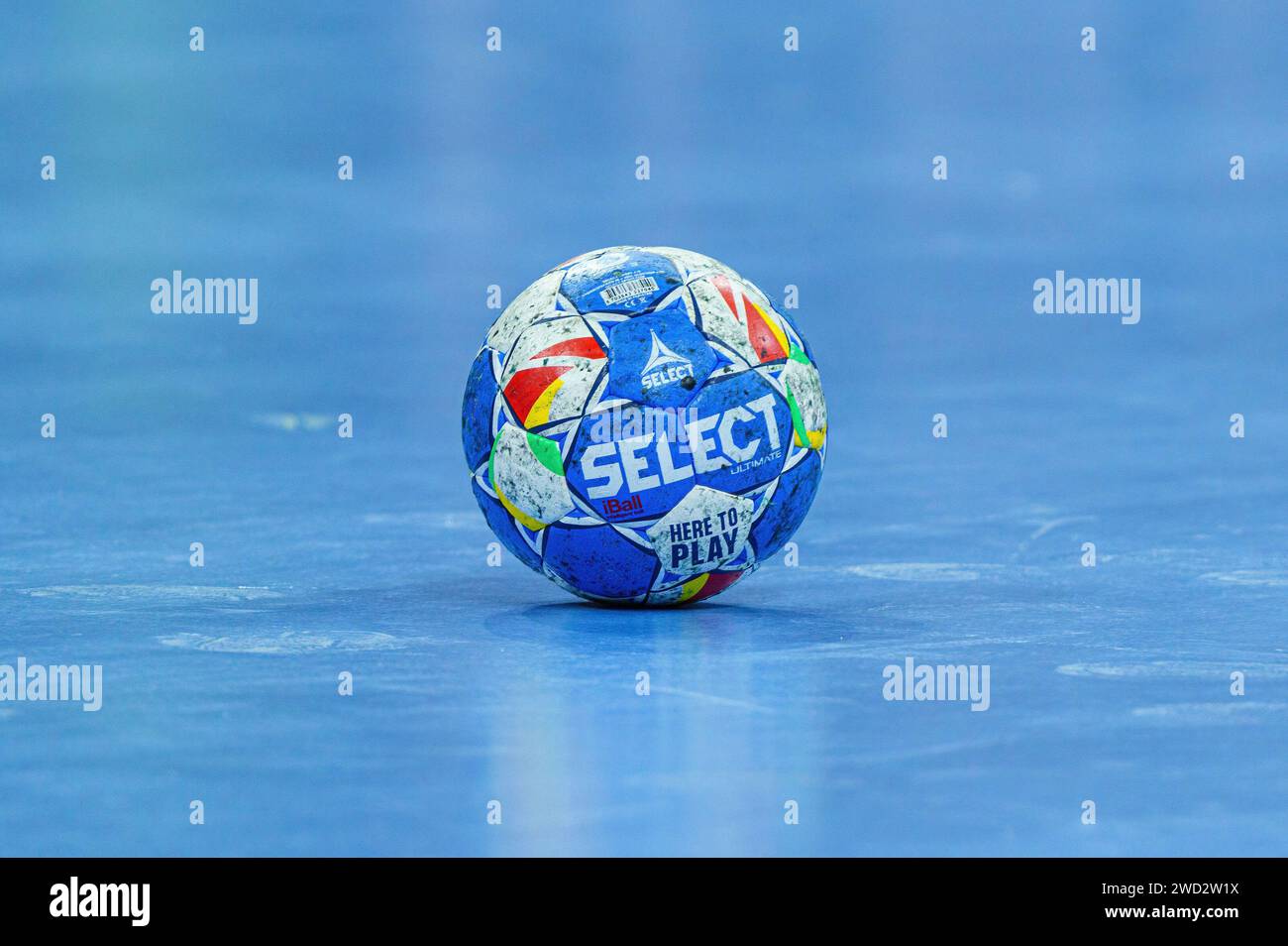 Hamburg, Deutschland. 17th Jan, 2024. Select Spielball GER, Norwegen vs ...