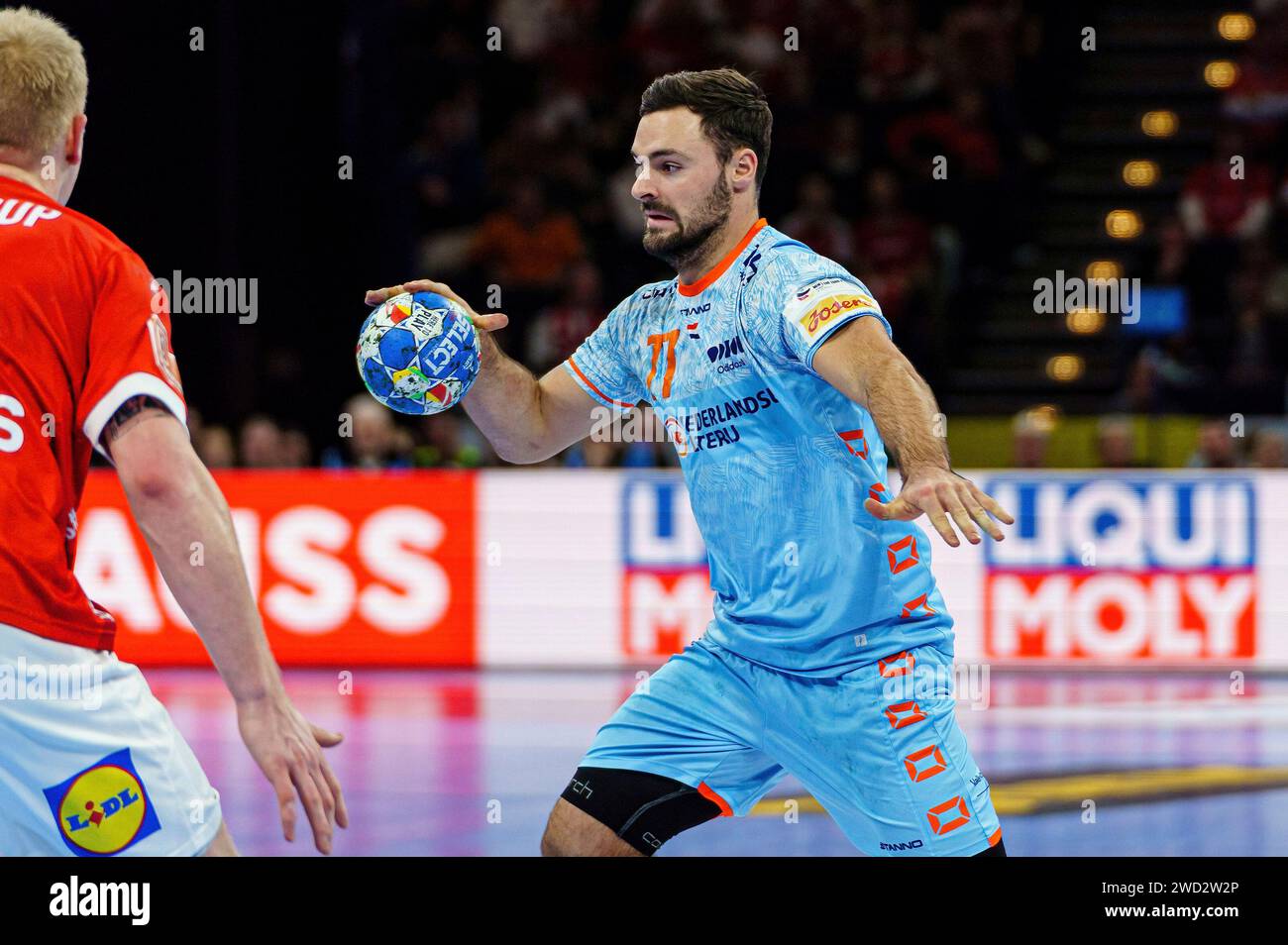 Hamburg, Deutschland. 17th Jan, 2024. Dani Baijens (Niederlande, #77 ...