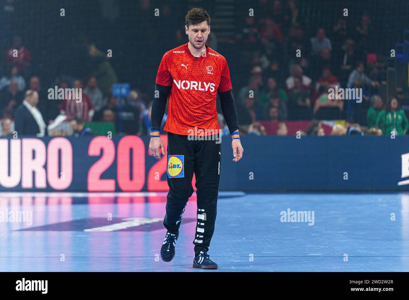 Hamburg, Deutschland. 17th Jan, 2024. Niklas Landin Jacobsen (Daenemark ...
