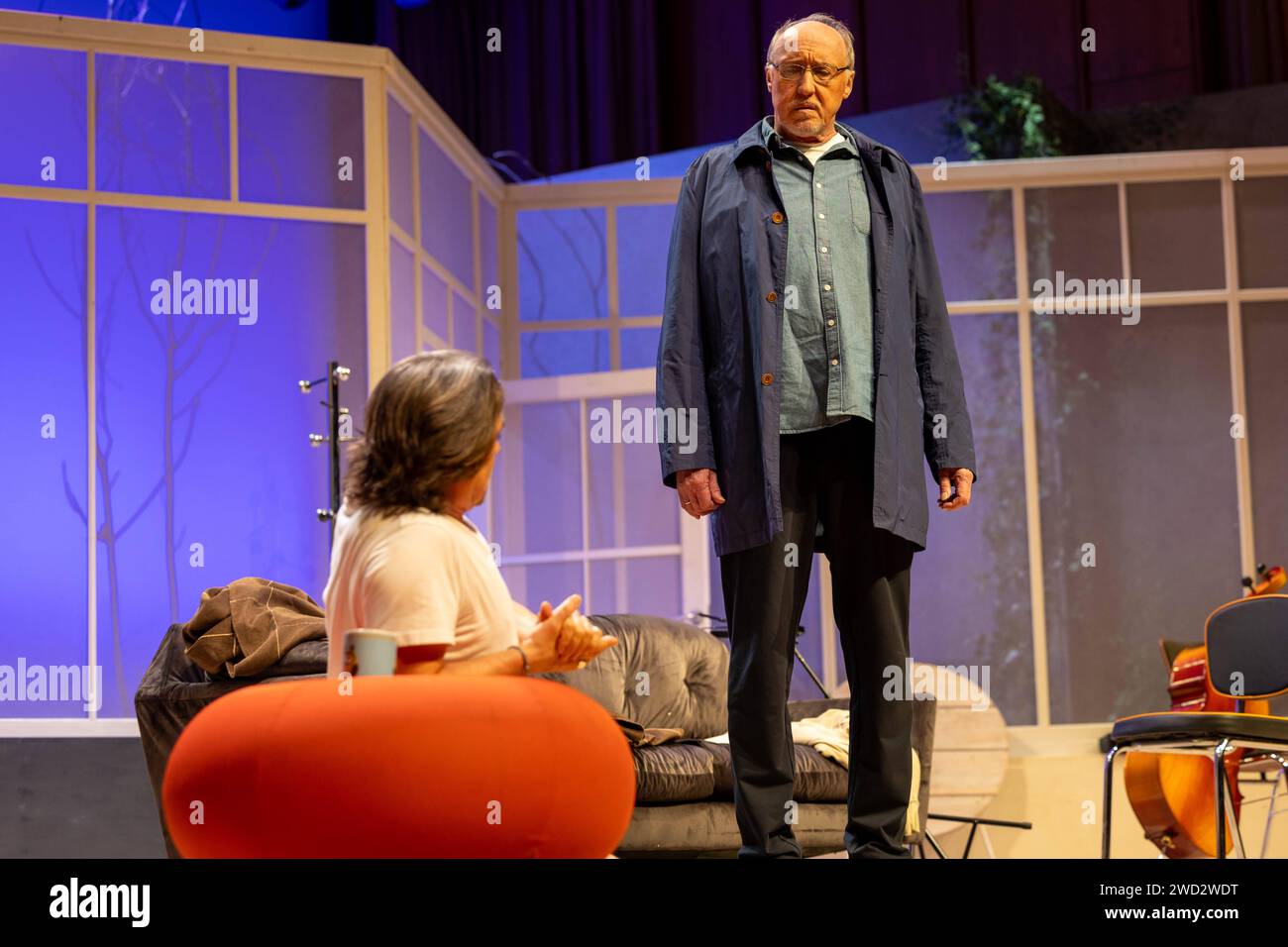 Harald Effenberg, Sebastian Goder Das Huhn auf dem Rücken, , am 17.01. ...