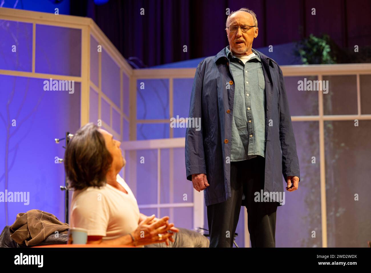 Harald Effenberg, Sebastian Goder Das Huhn auf dem Rücken, , am 17.01. ...