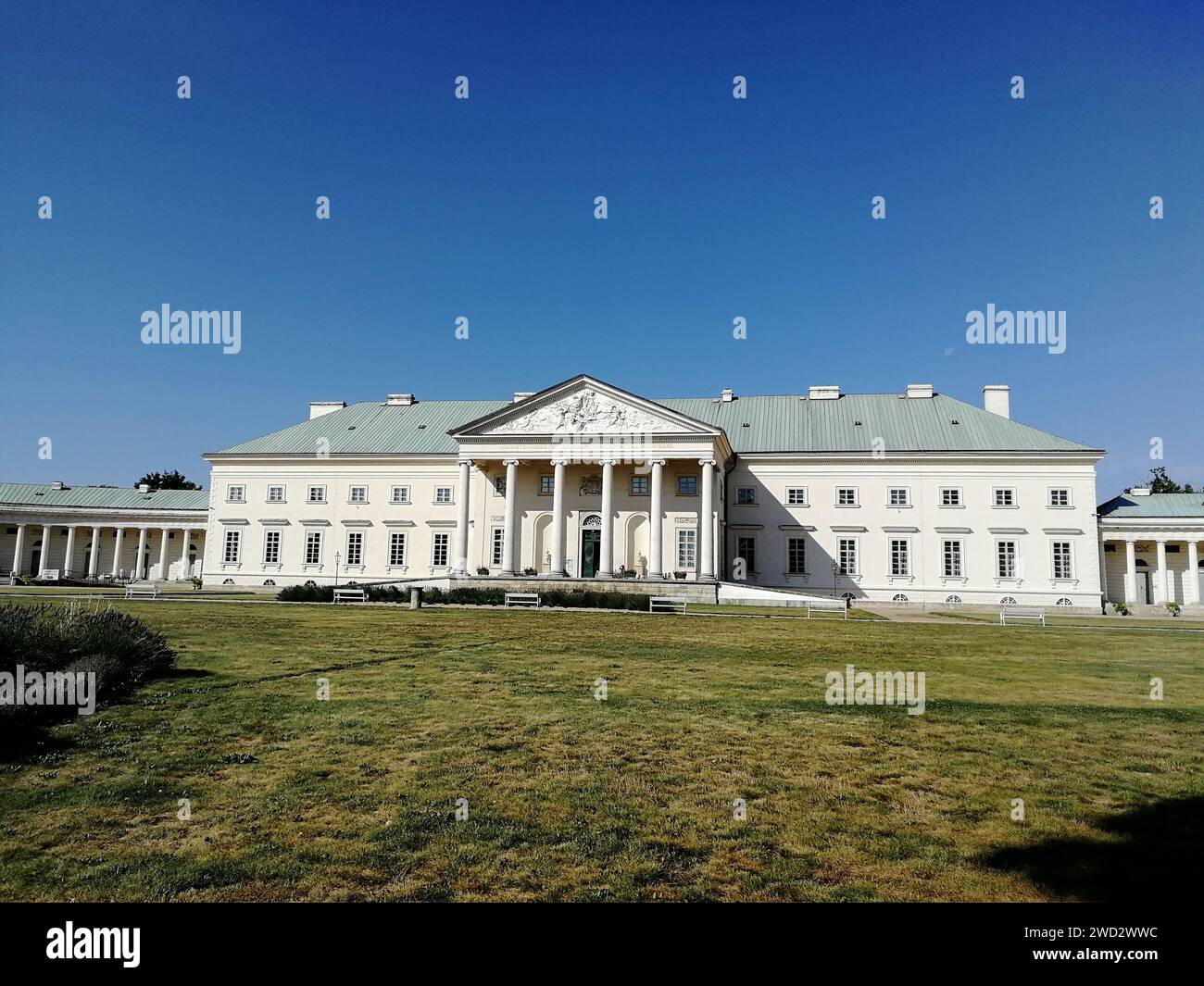 Kacina castle is a significant Empire style castle in Svaty Mikulas in ...