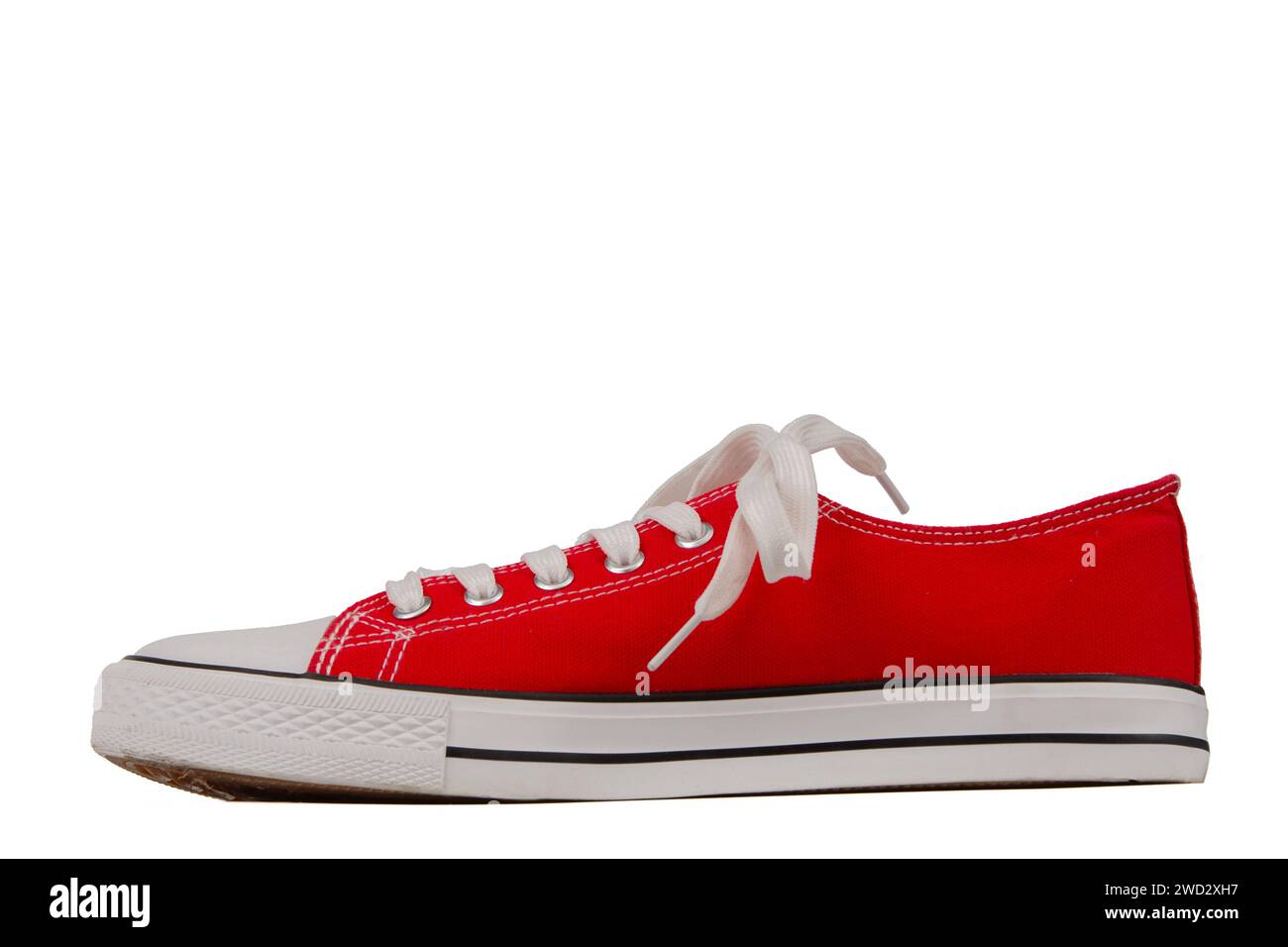 Red sneaker isolated close hi-res stock photography and images - Alamy