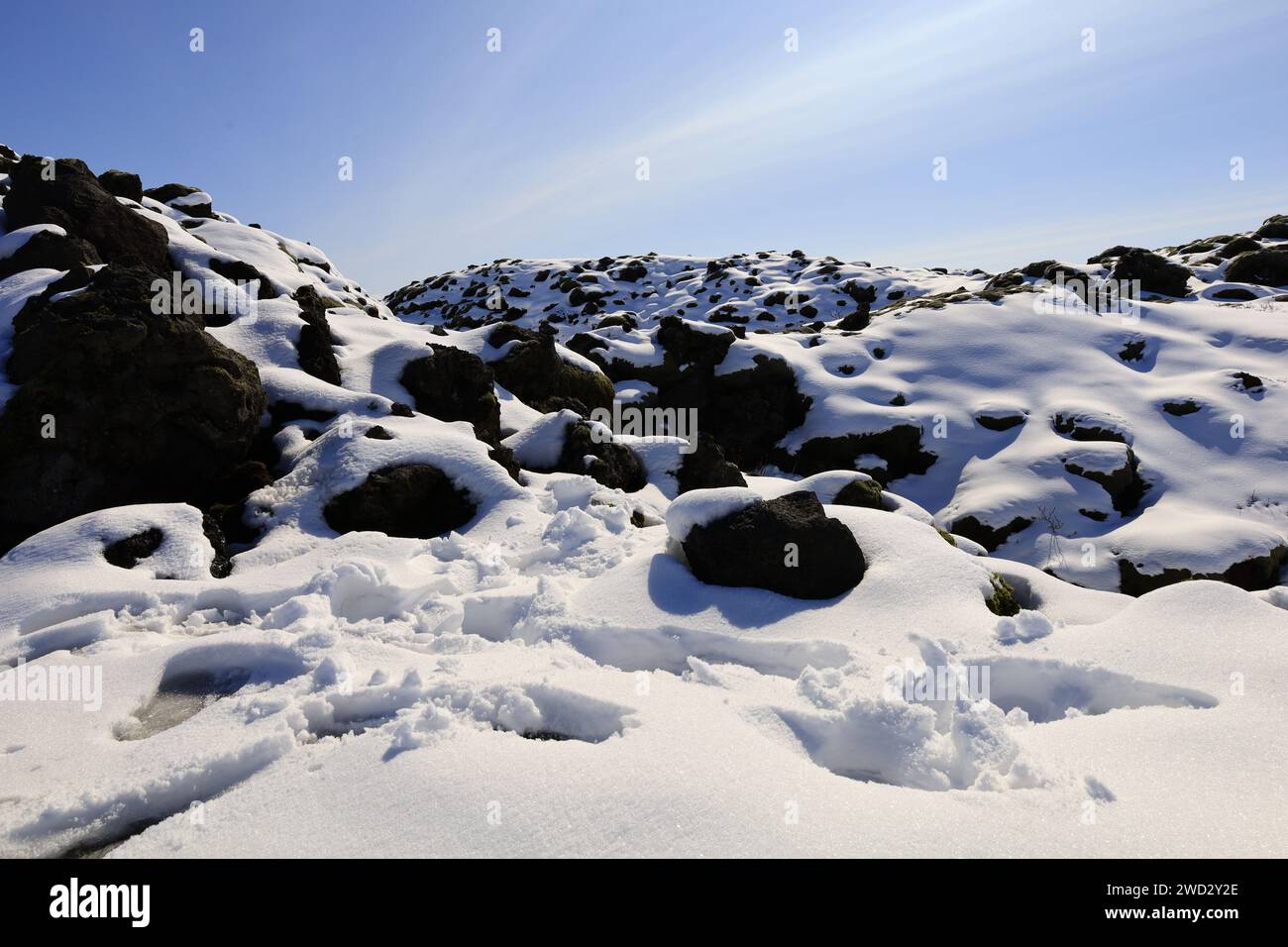 The Eldhraun is a lava flow formed during the eruption of Laki in 1783 ...