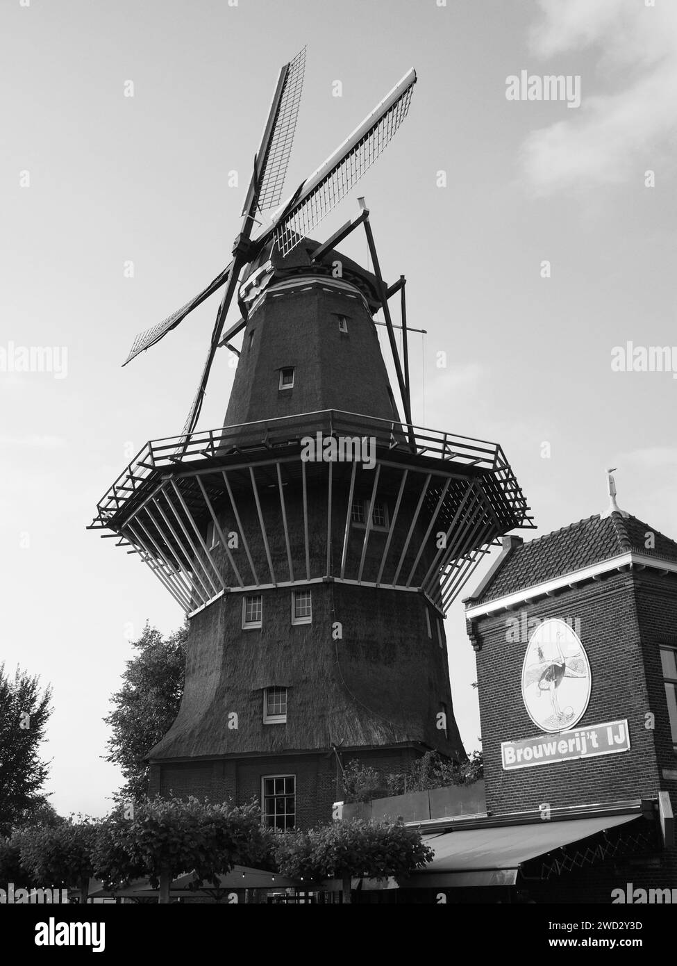 Amsterdam Impressions in black and white Stock Photo - Alamy