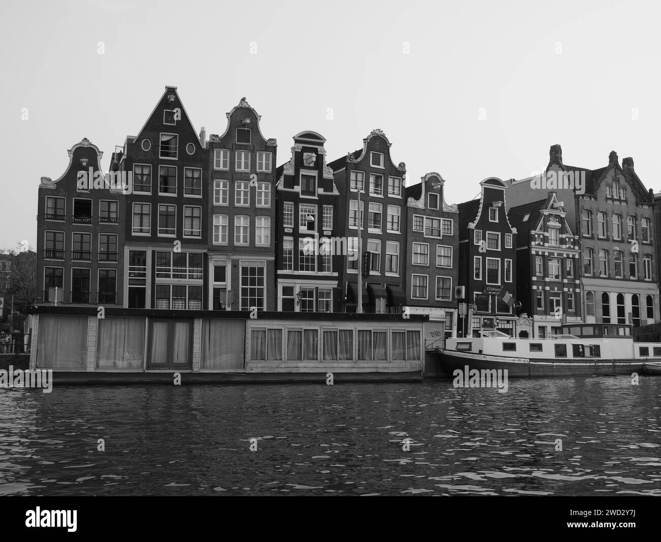 Amsterdam Impressions in black and white Stock Photo - Alamy