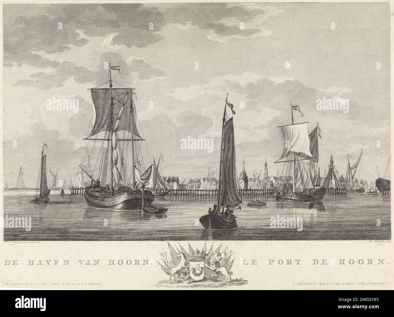 Ship in harbour hoorn hi-res stock photography and images - Alamy