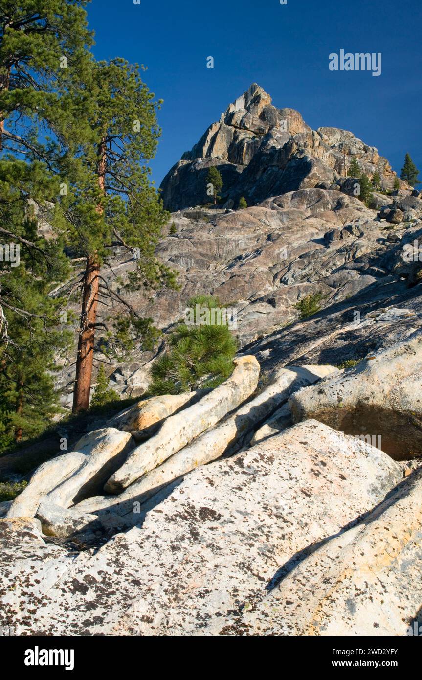 Granite outcrop at the Balls, Sierra Vista National Scenic Byway ...