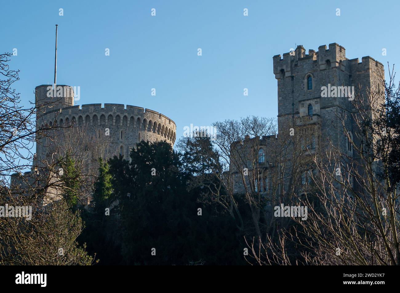 Windsor, UK. 18th January, 2024. Windsor Castle, Berkshire. HRH ...