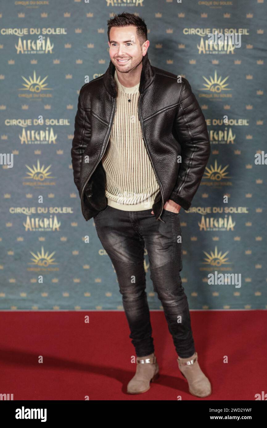 London, UK. 17th Jan, 2024. Aaron Renfree arriving for the European ...