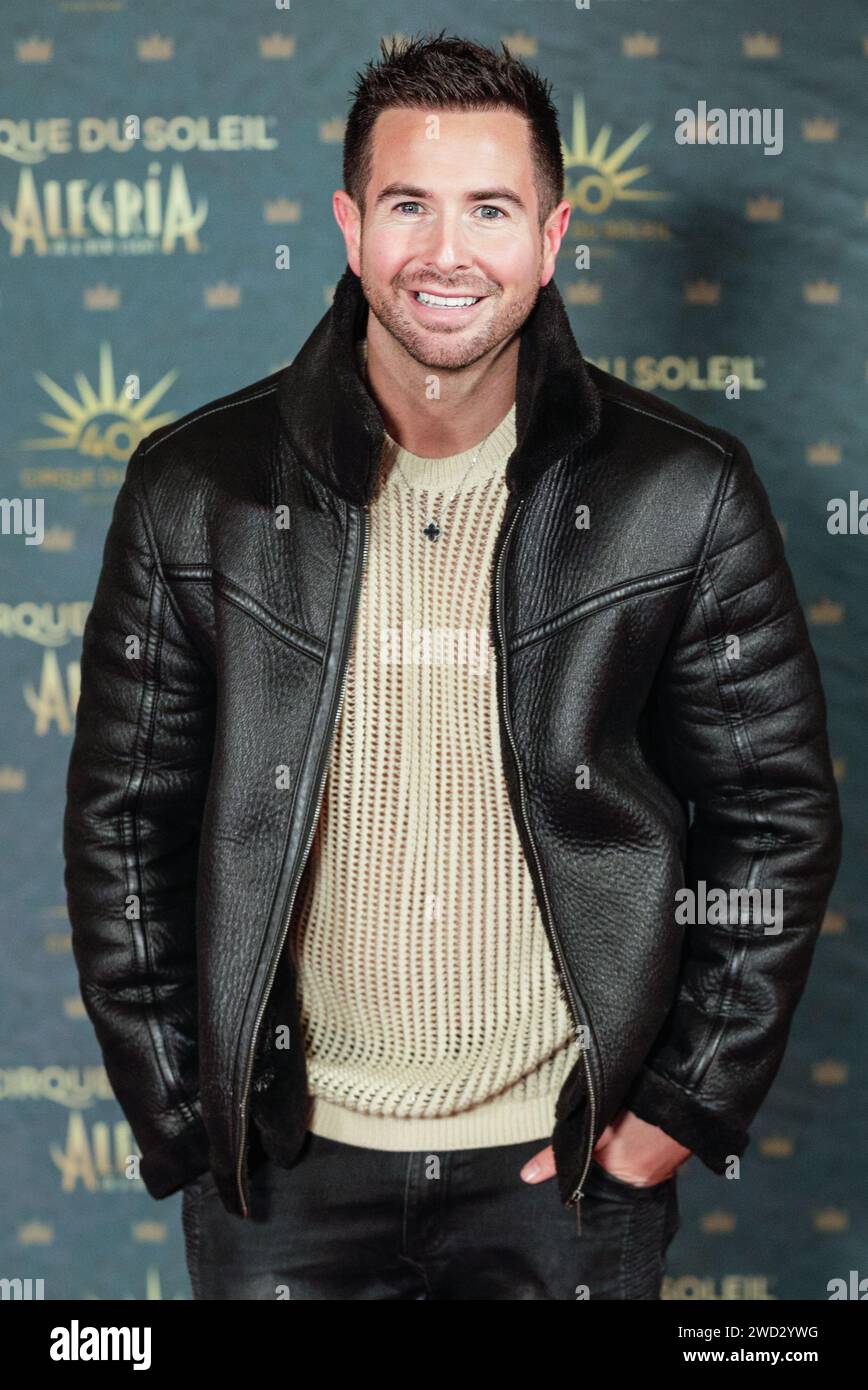 London, UK. 17th Jan, 2024. Aaron Renfree arriving for the European ...