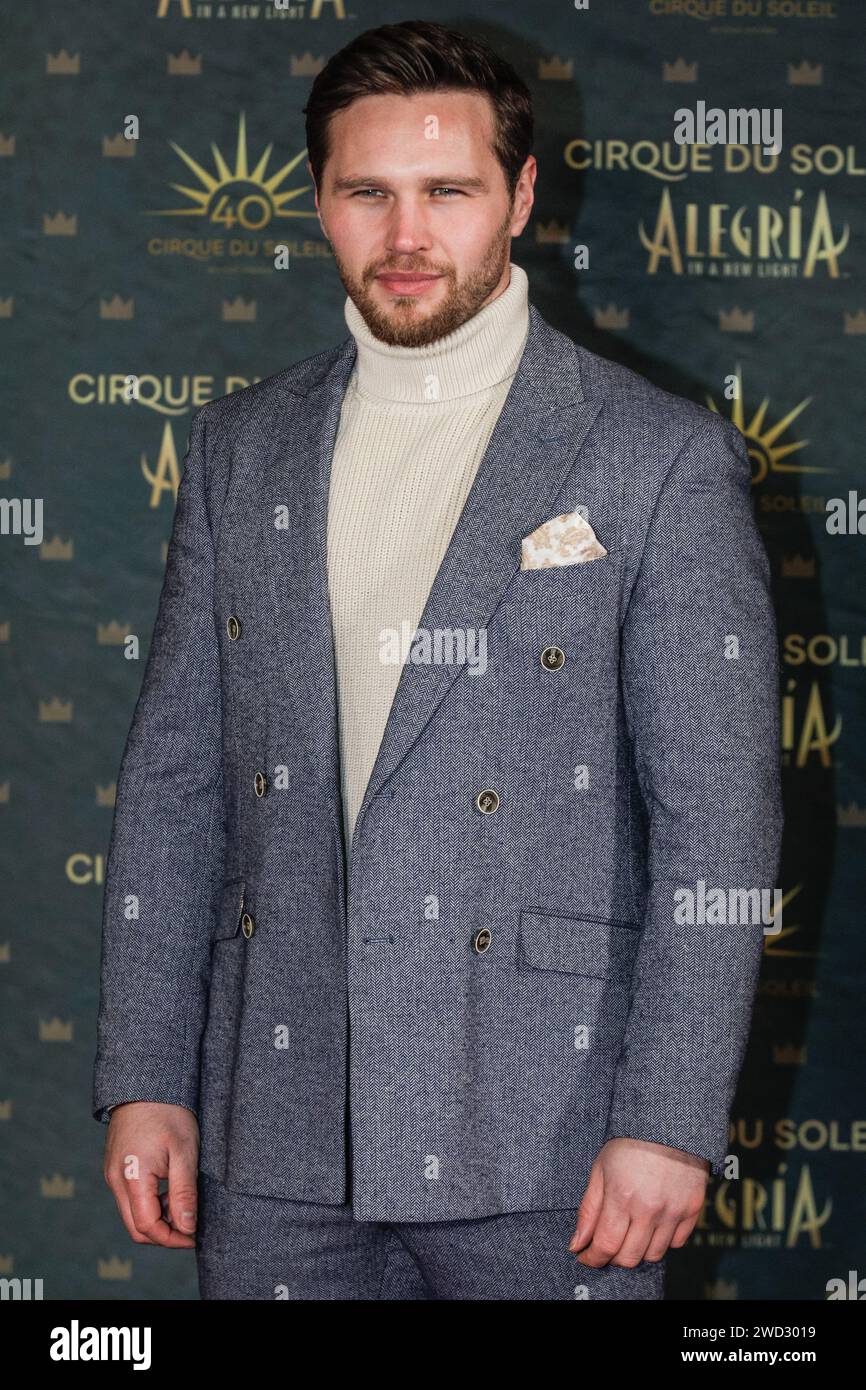 London, UK. 17th Jan, 2024. Danny Walters arriving for the European ...