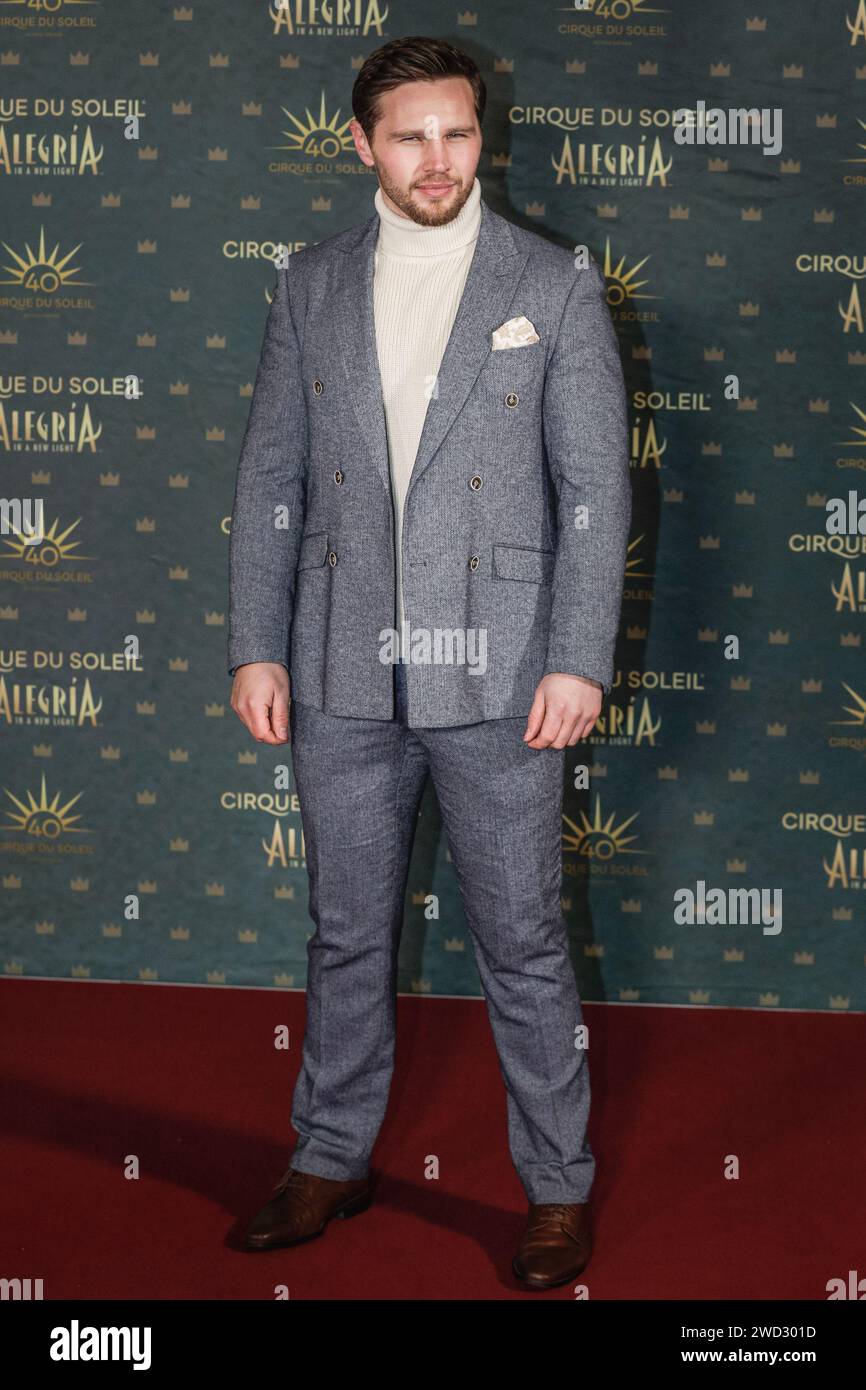 London, UK. 17th Jan, 2024. Danny Walters arriving for the European ...