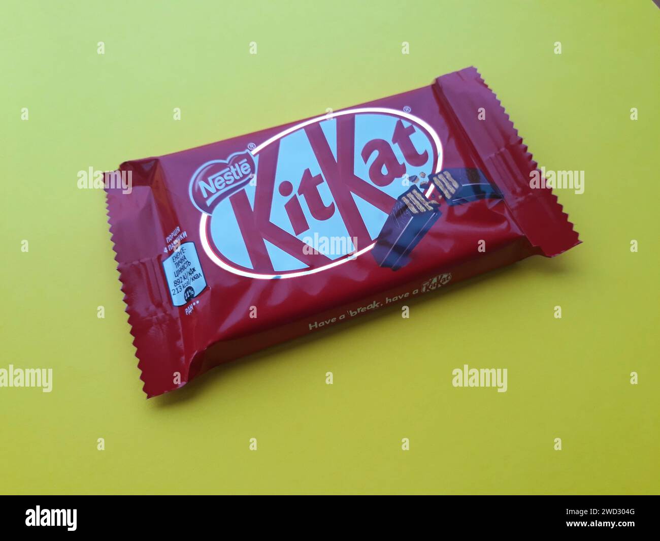 Big kit kat bar hi-res stock photography and images - Alamy