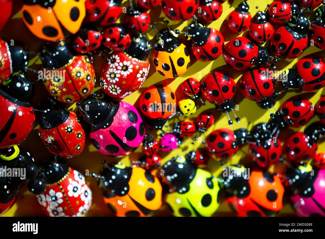 Group ladybugs pattern hi-res stock photography and images - Alamy