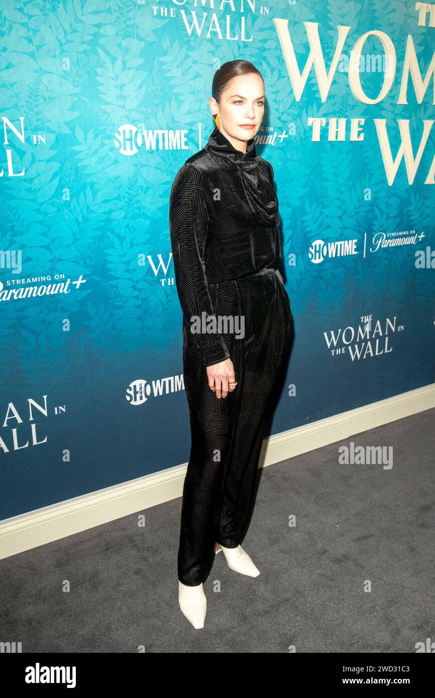 New York, United States. 17th Jan, 2024. Ruth Wilson is attending 'The ...