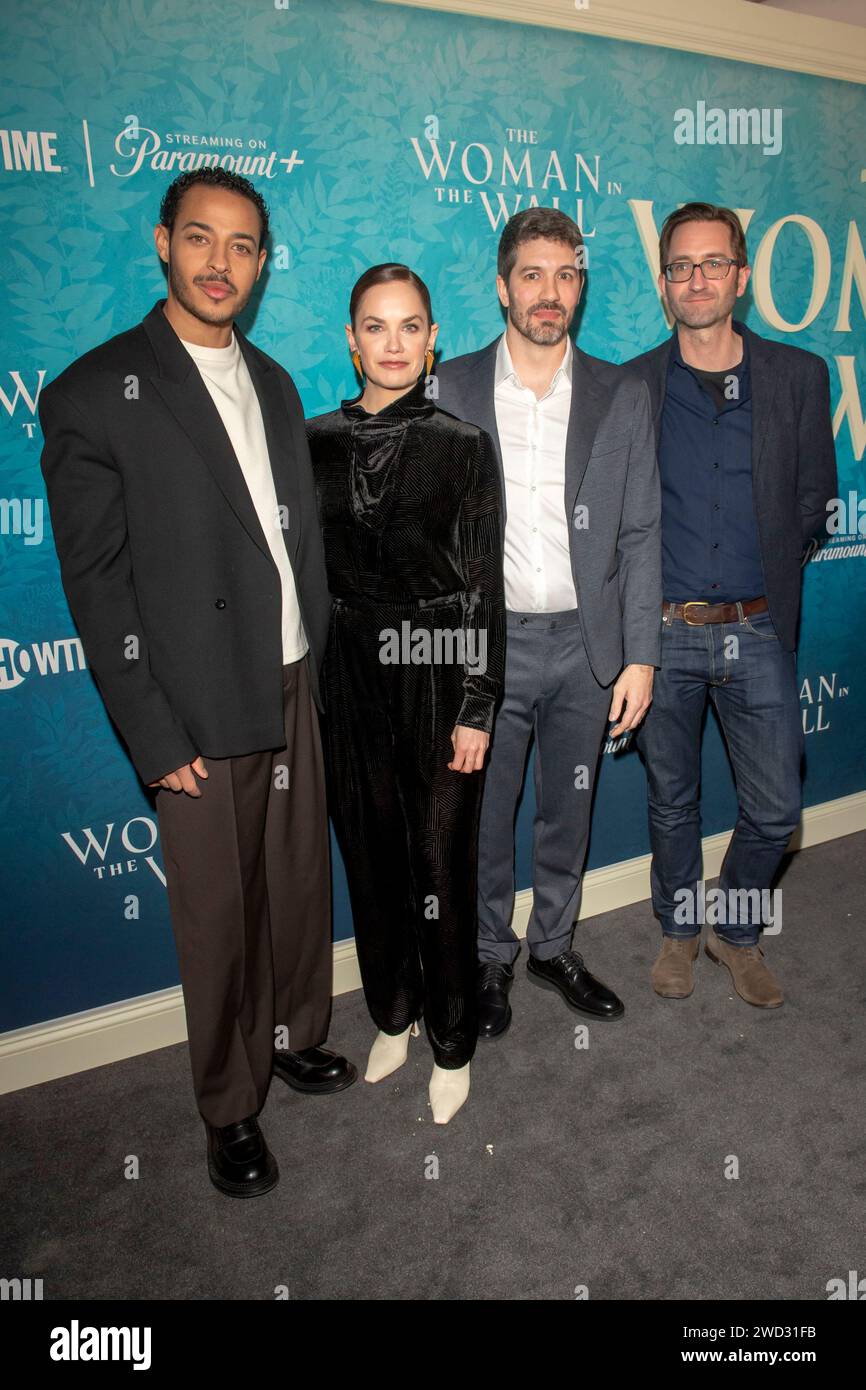 New York, United States. 17th Jan, 2024. Daryl McCormack, Ruth Wilson ...
