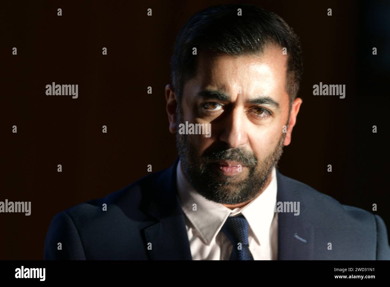 Edinburgh Scotland, UK 18 January 2024. First Minister of Scotland ...