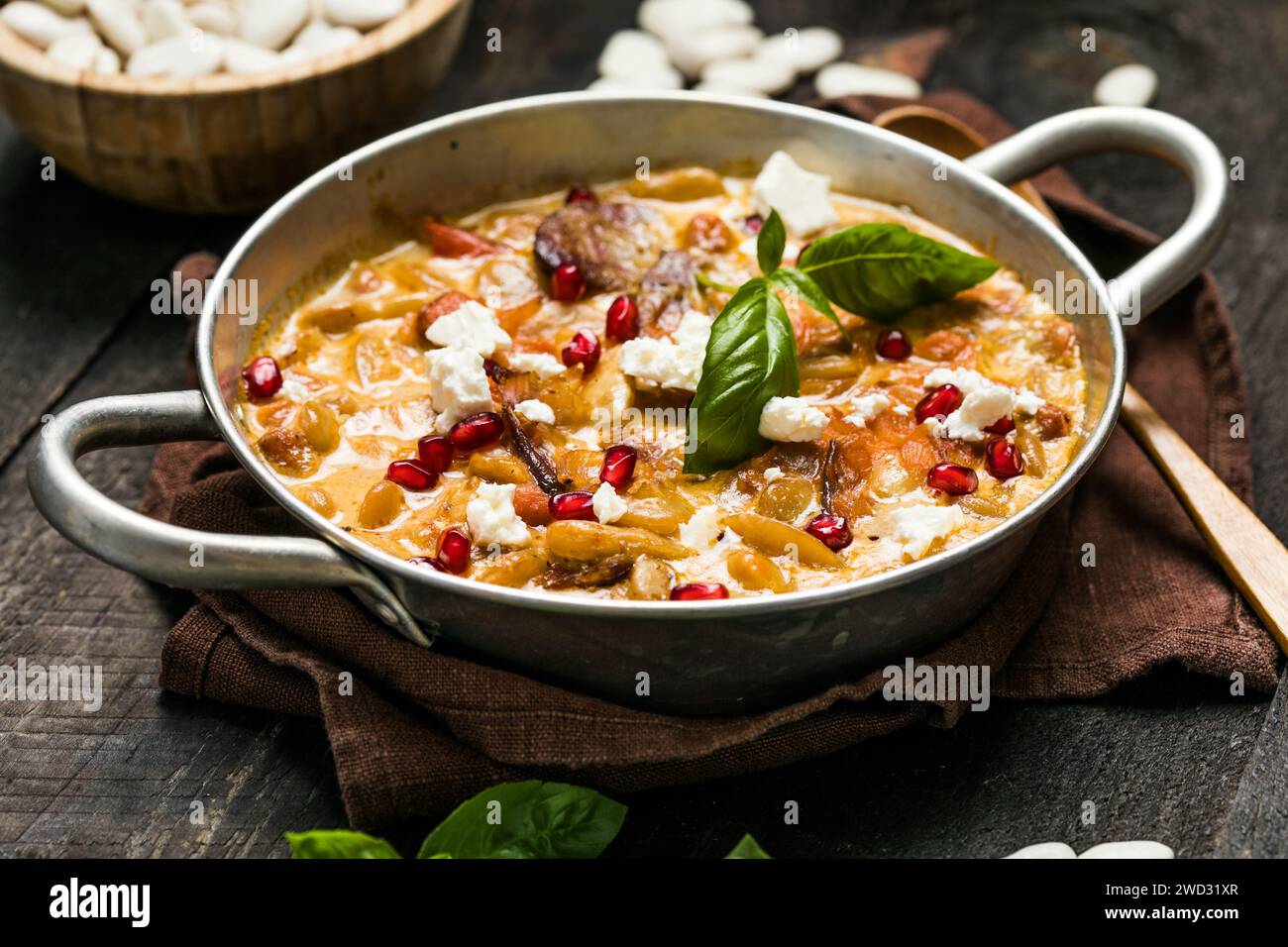 Chili con carne - Vegetable and beans stew in tomato sauce Stock Photo ...