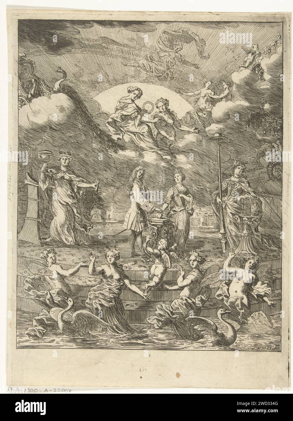 Foreground four water nymphs hi-res stock photography and images - Alamy