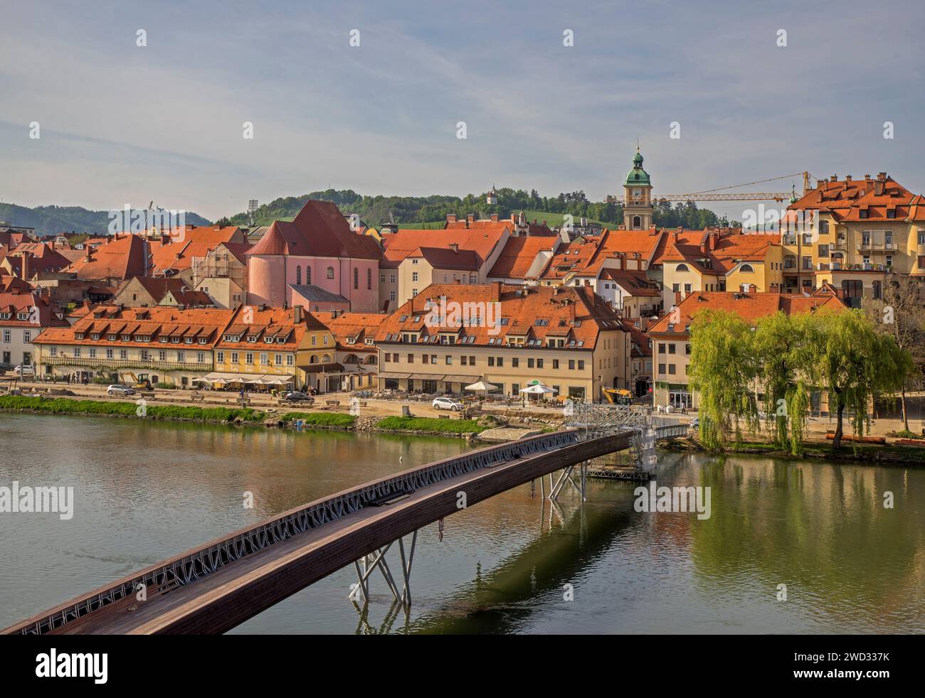 Maribor riverside old town hi-res stock photography and images - Alamy
