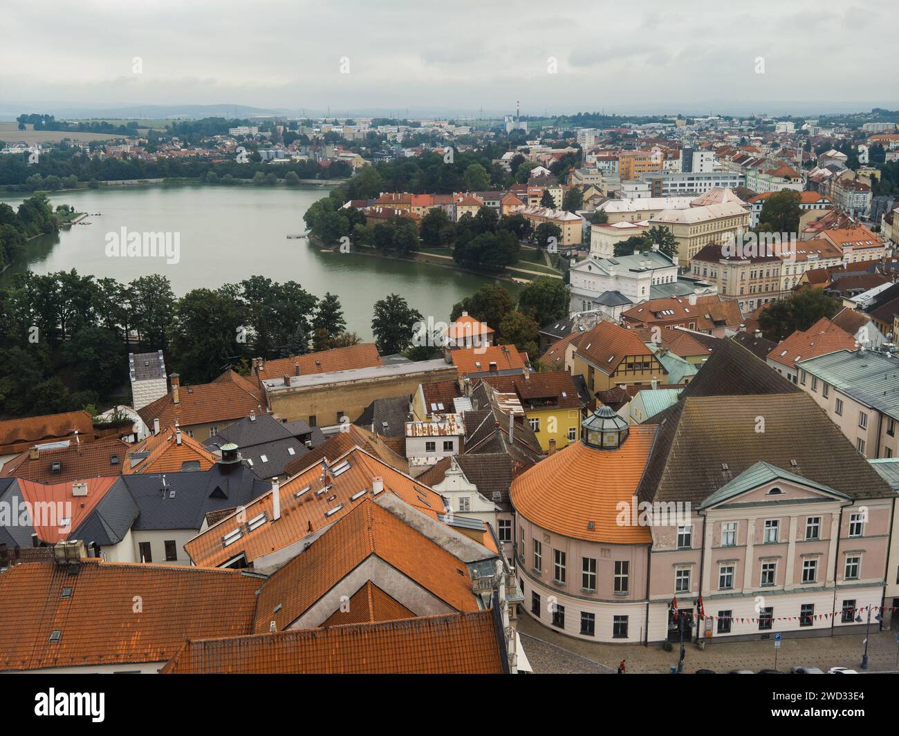 Tabor Czech republik city views Stock Photo - Alamy