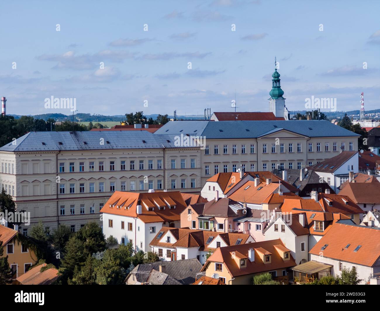 Tabor Czech republik city views Stock Photo - Alamy