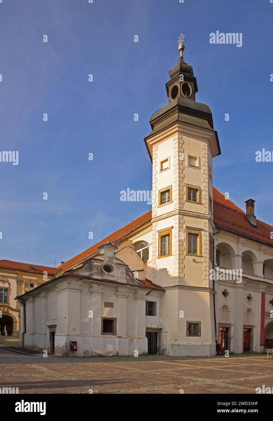 Castle with historical museum in Maribor. Slovenia Stock Photo - Alamy