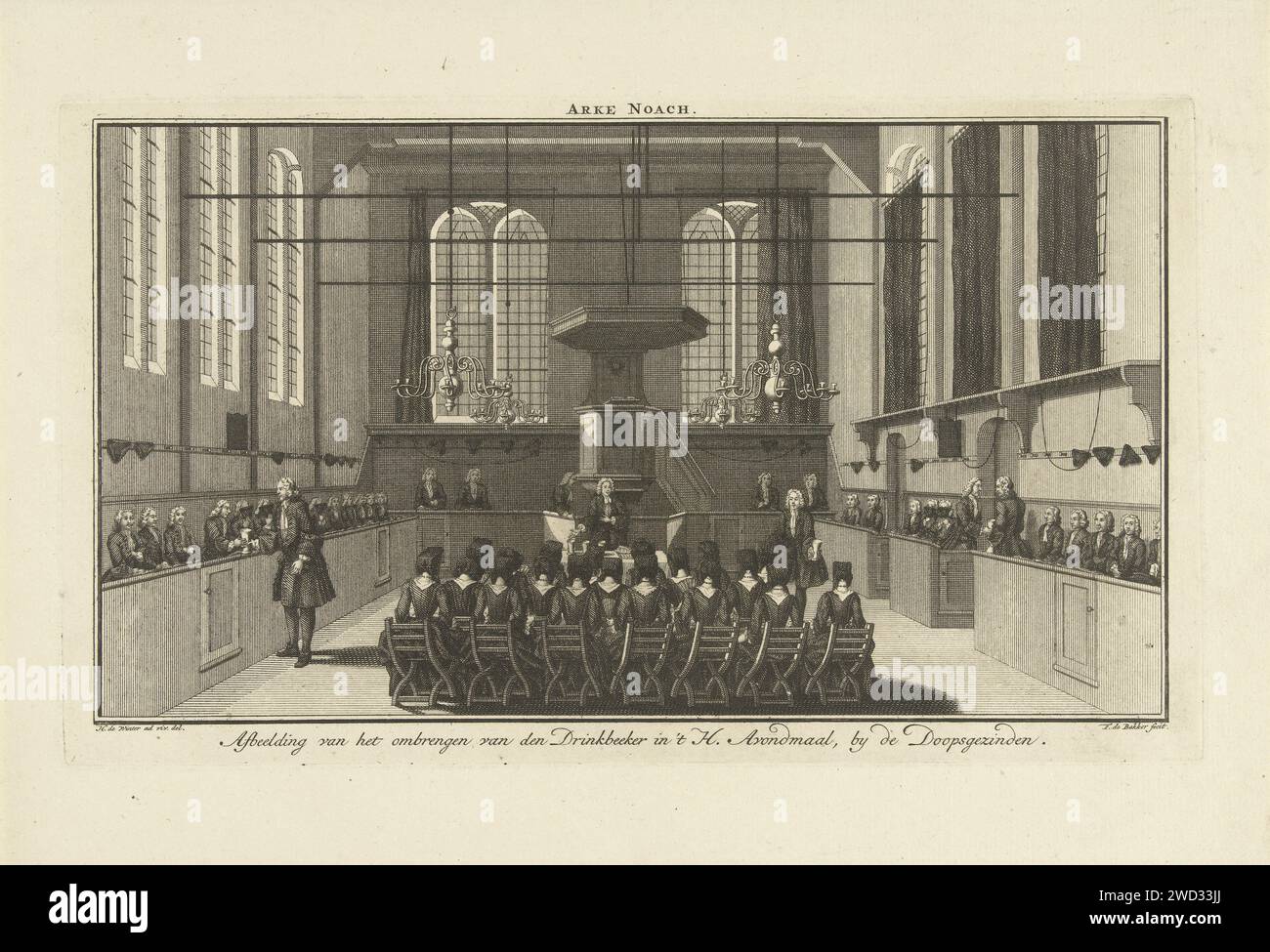 Going around the drinking cup during the Holy Supper in the Baptist ...