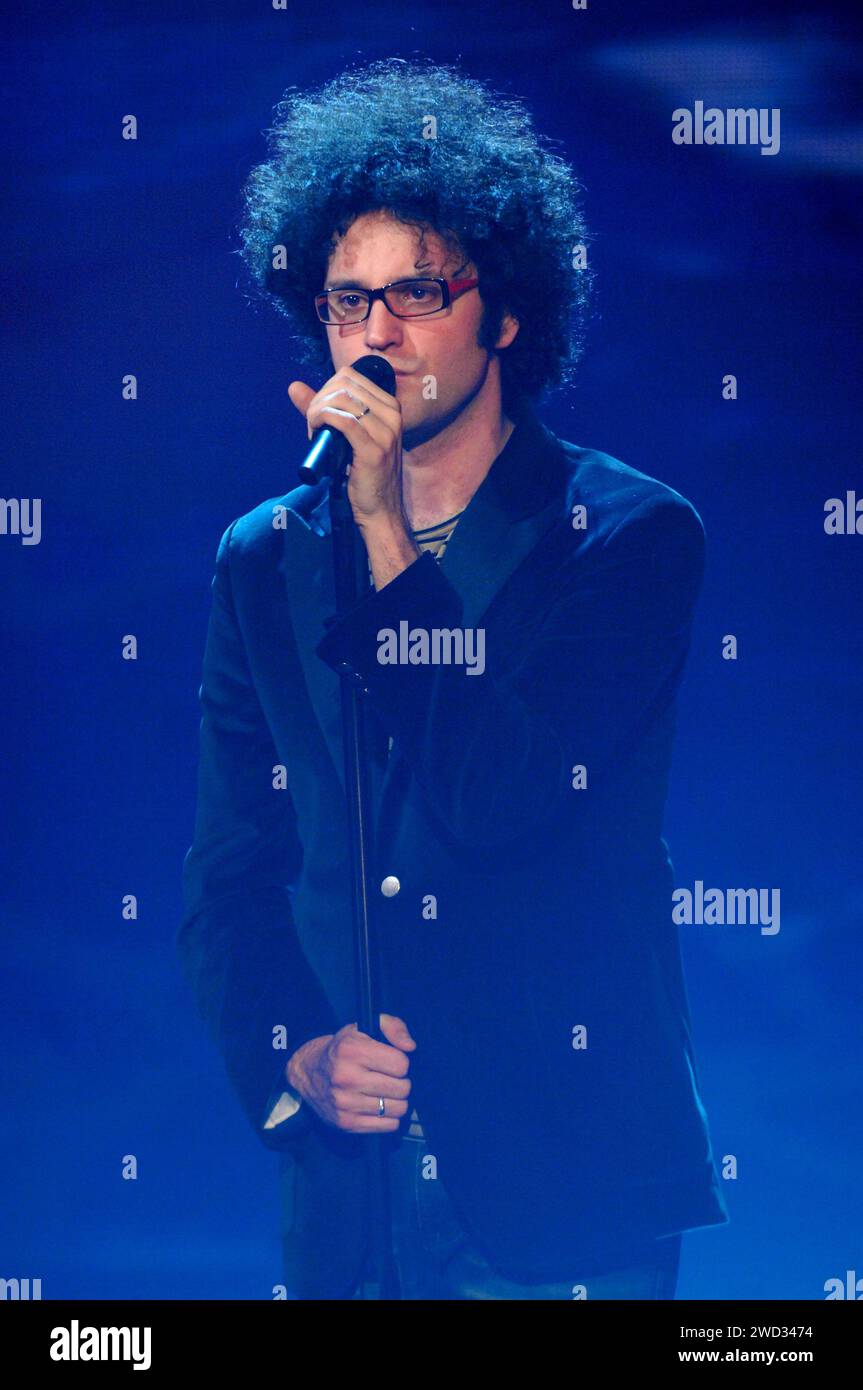 Simone cristicchi italian theater actor hi-res stock photography and ...