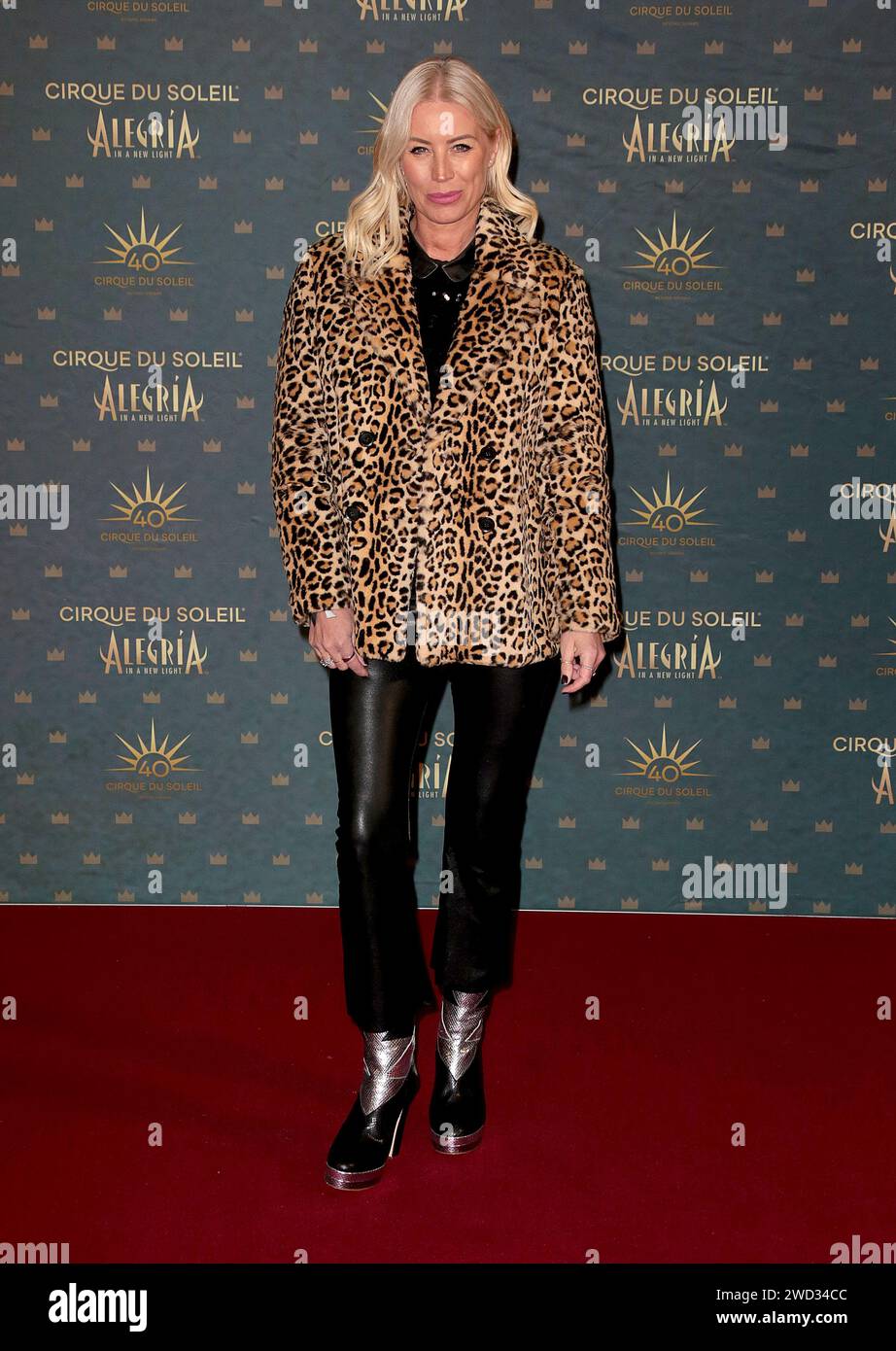 Jan 17, 2024 - London, England, UK - Denise Van Outen attending ...