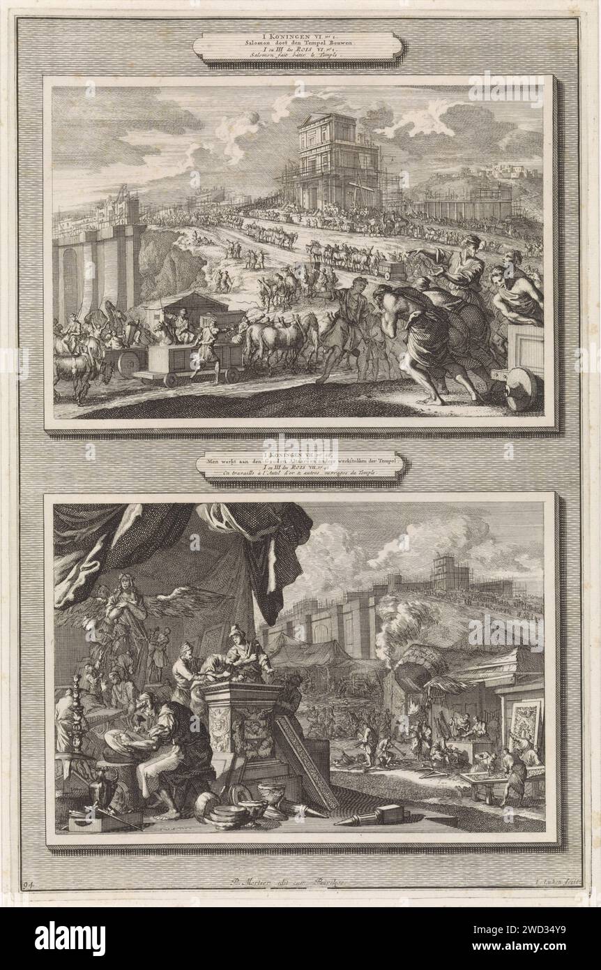 Construction of the Temple of Solomon and the construction of the ...