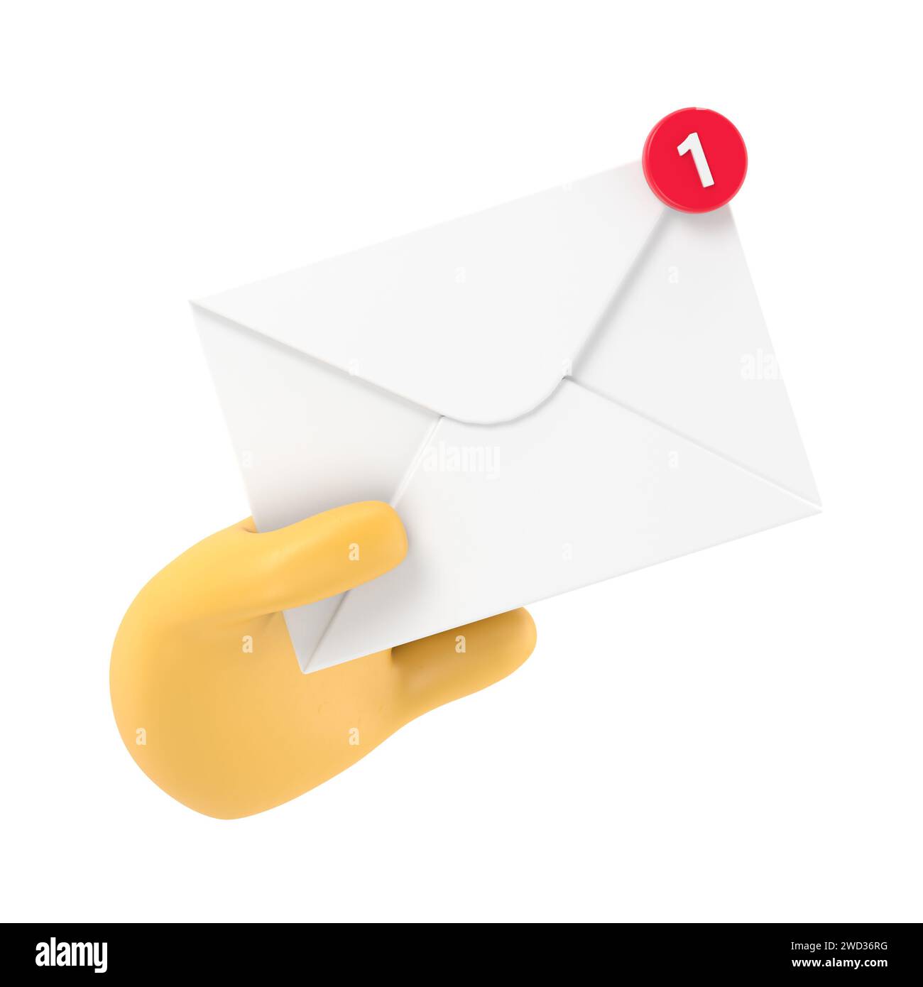 Received message concept. New,email incoming message,sms. Mail delivery ...