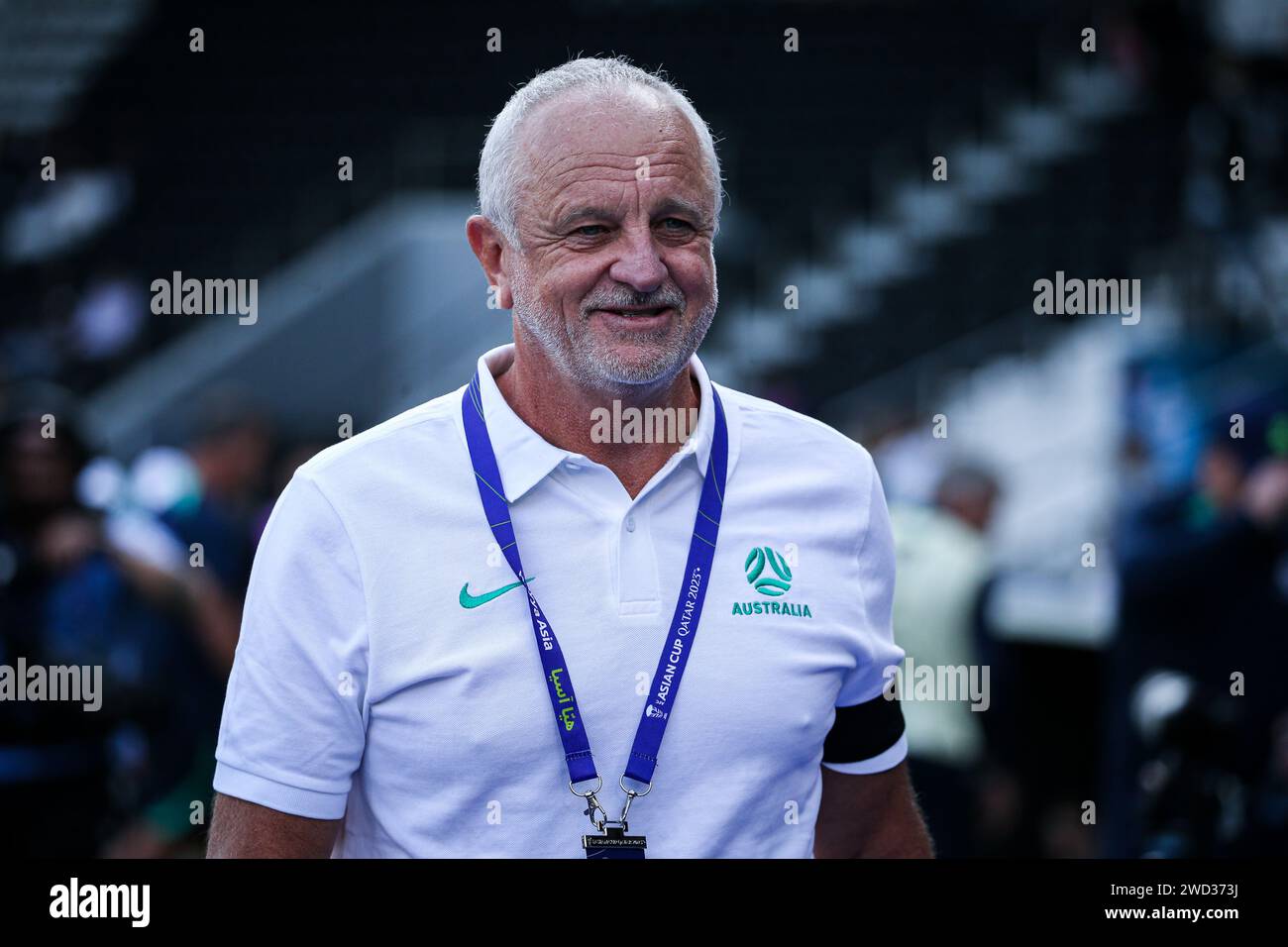 Doha, Qatar, 18 Jan 2024, AFC Asian Cup 2023 Group B - Australia 1:0 ...