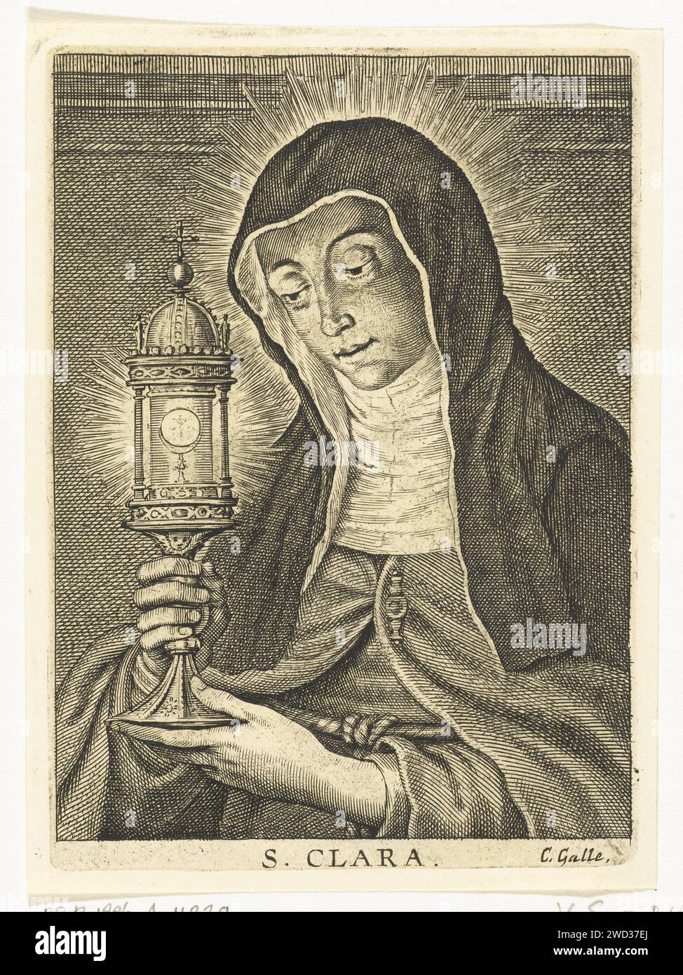Saint clare assisi cross hi-res stock photography and images - Alamy