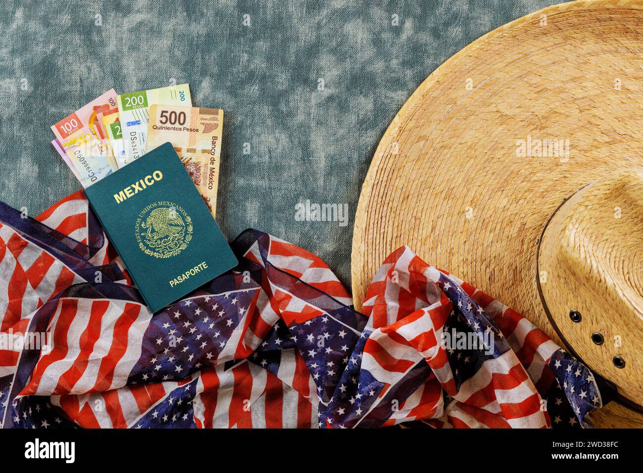 Mexican passport, peso, legalization in t United States for Mexican ...