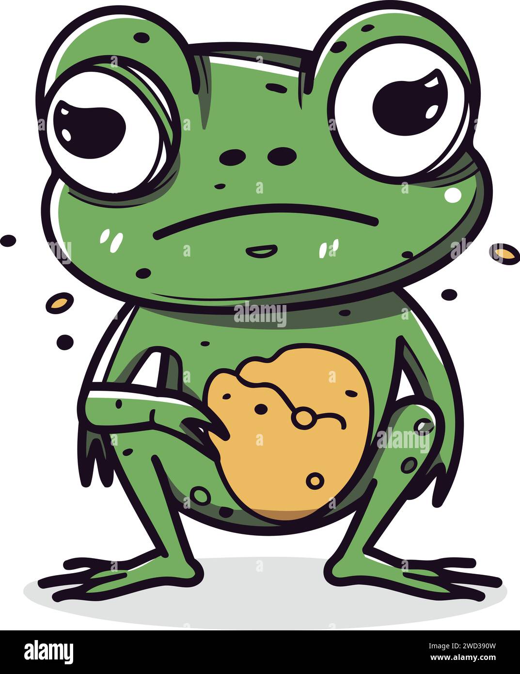 Amphibian egg Stock Vector Images - Alamy