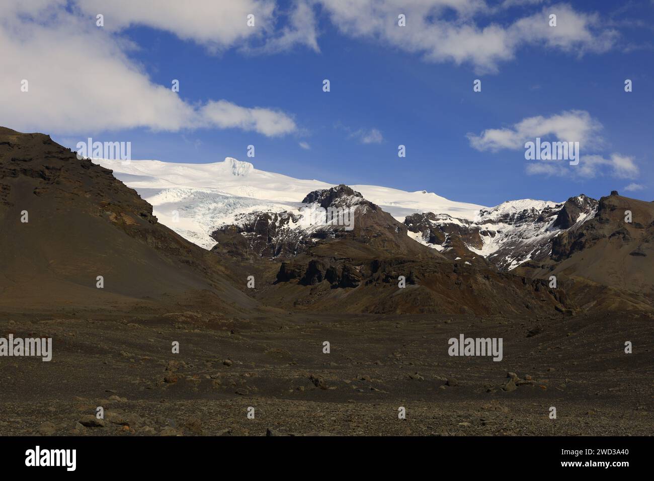 Vatnajökull is the largest ice cap in Iceland. It is the second largest ...