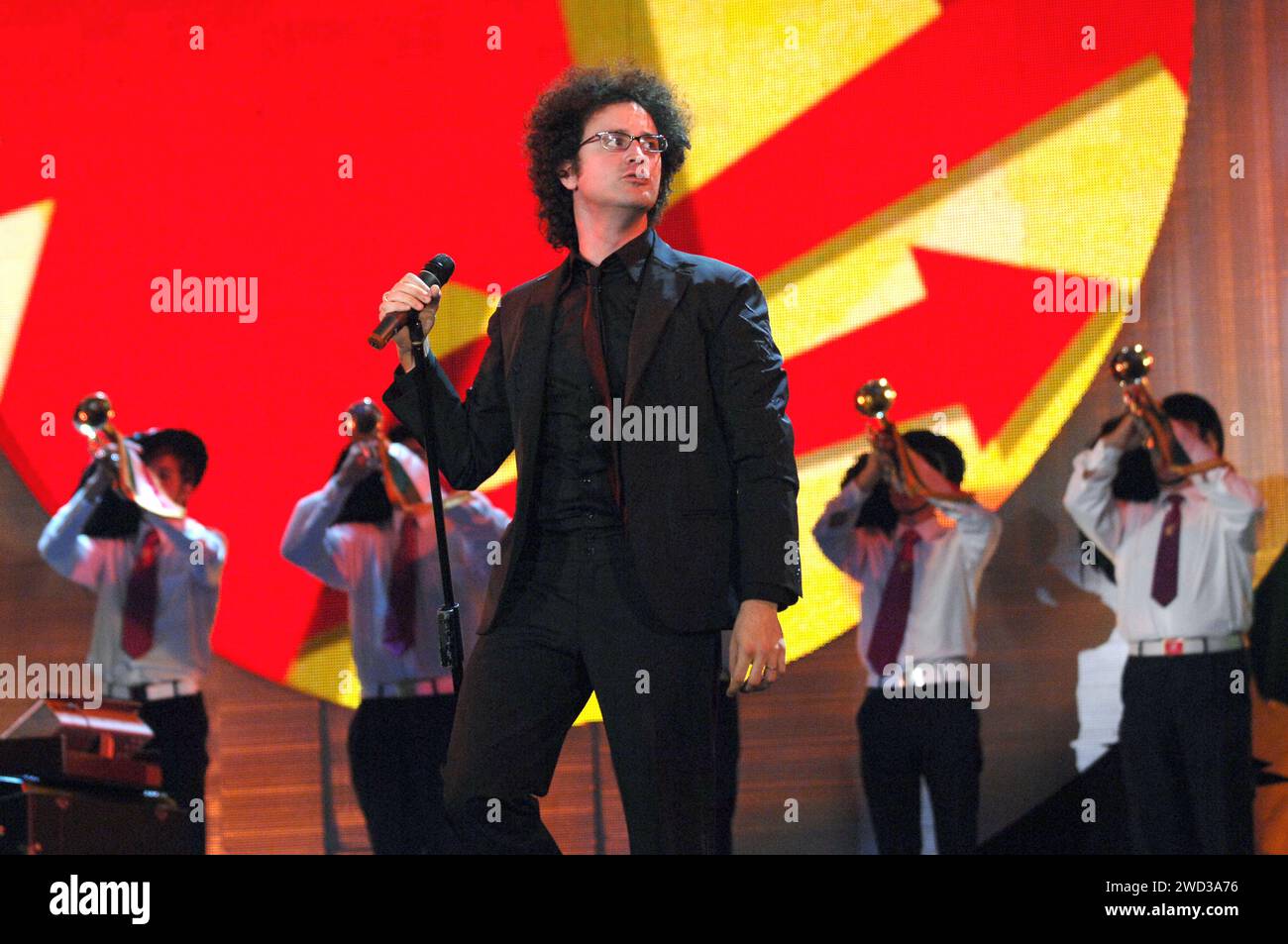 Simone cristicchi cantautore italiano hi-res stock photography and ...