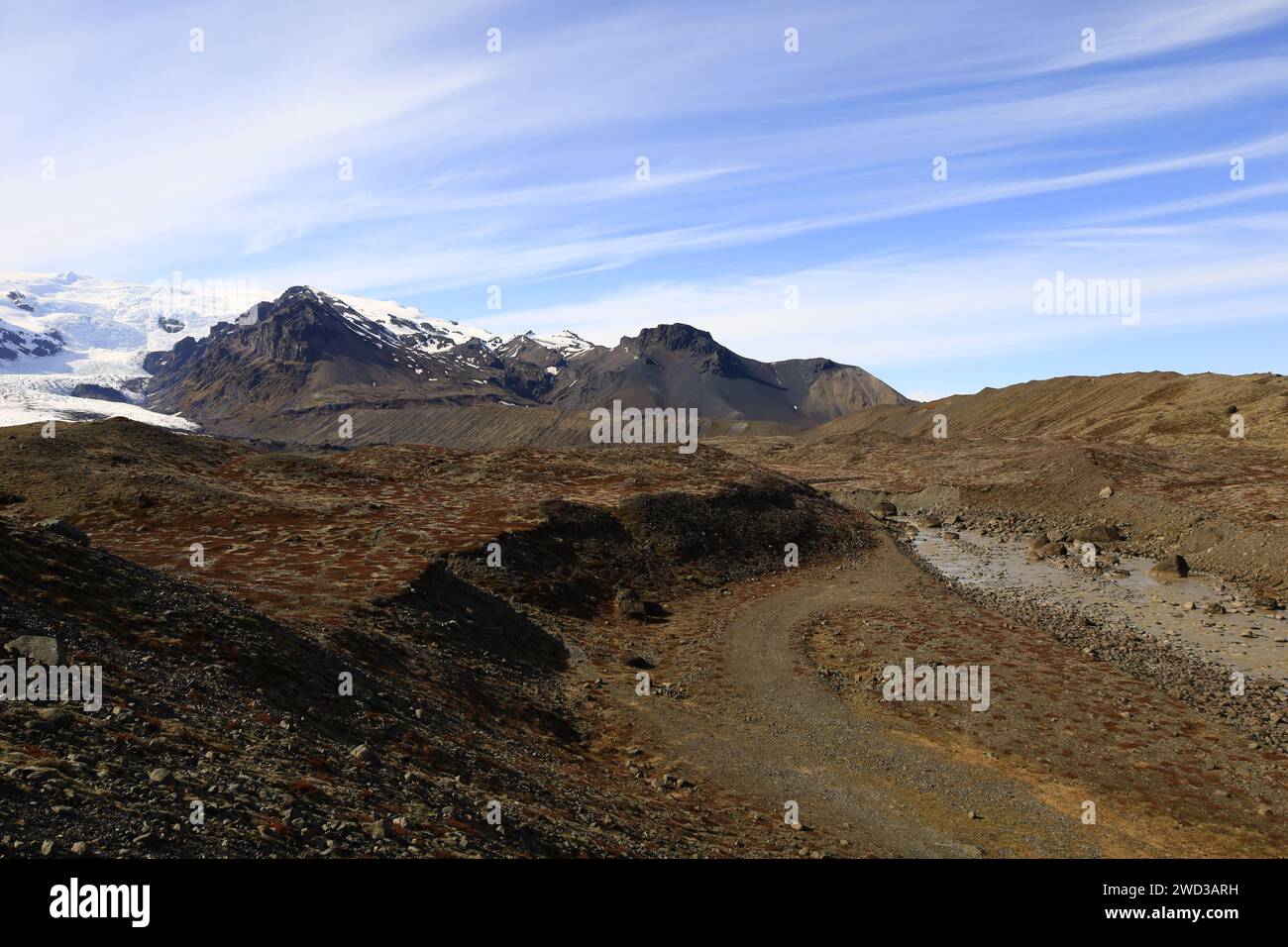 Vatnajökull is the largest ice cap in Iceland. It is the second largest glacier in Europe after ...