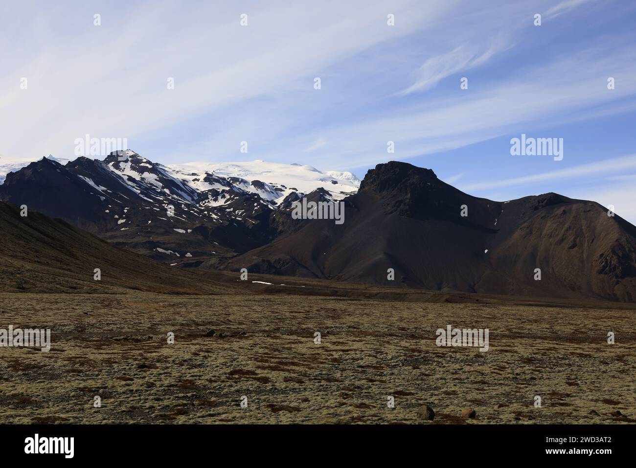 Vatnajökull is the largest ice cap in Iceland. It is the second largest ...
